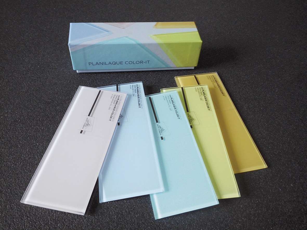 Saint-Gobain Glass Solution, couleurs de nuancier et communication ...
