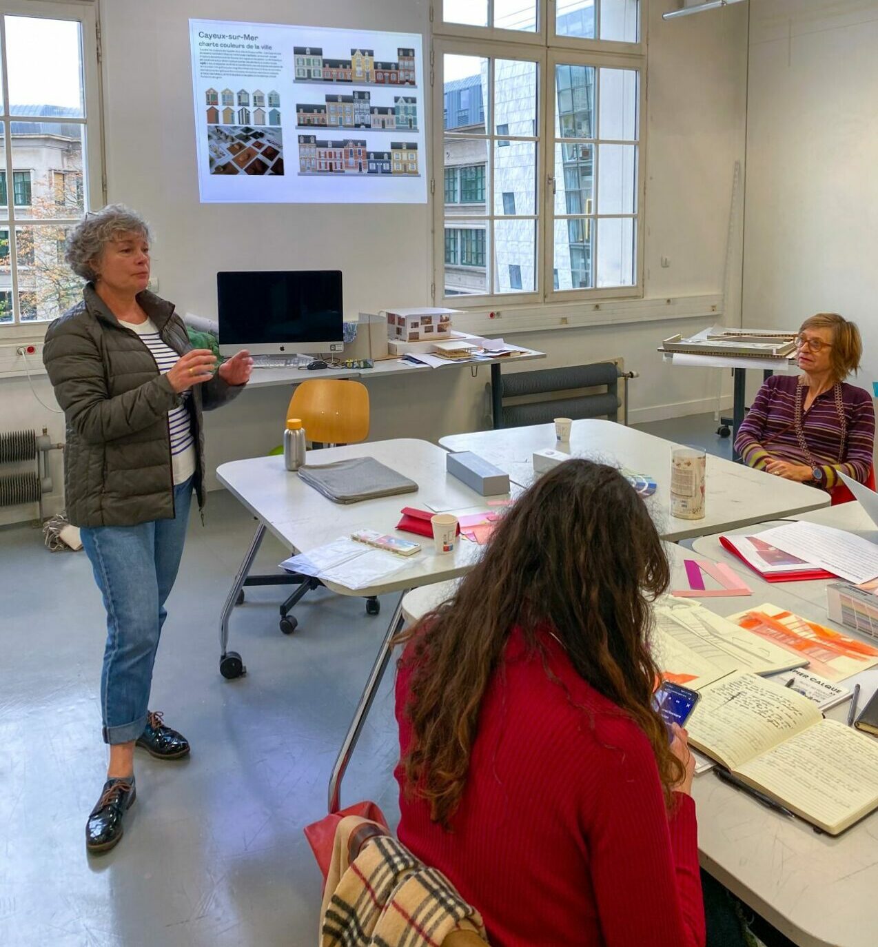 Adrien Maschino & Marie Fournier Intervention color experts